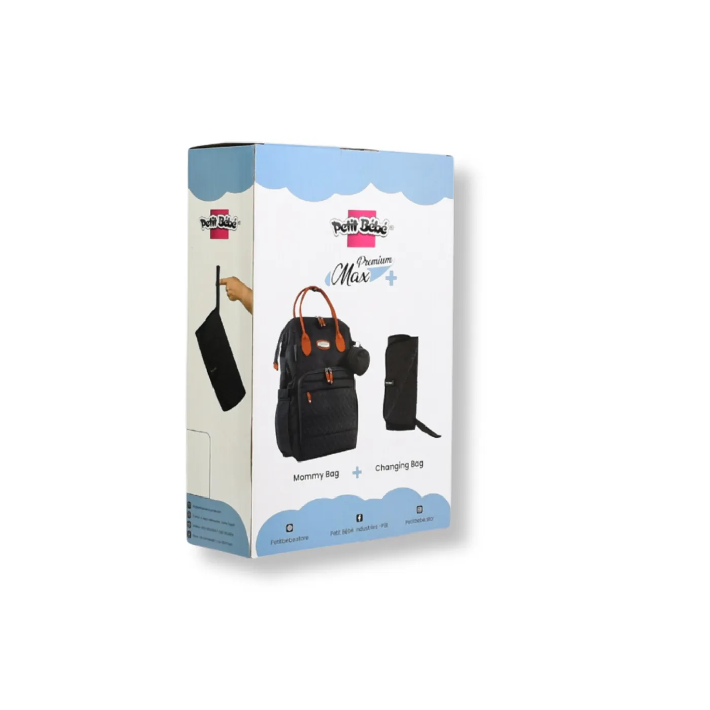 Petit Bebe Baby Diaper Bag Premium Max Plus - Best for your baby!